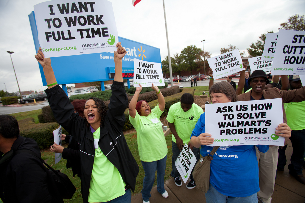 Walmart Employees Strike Nationwide to Demand Higher Wages - Feminist ...