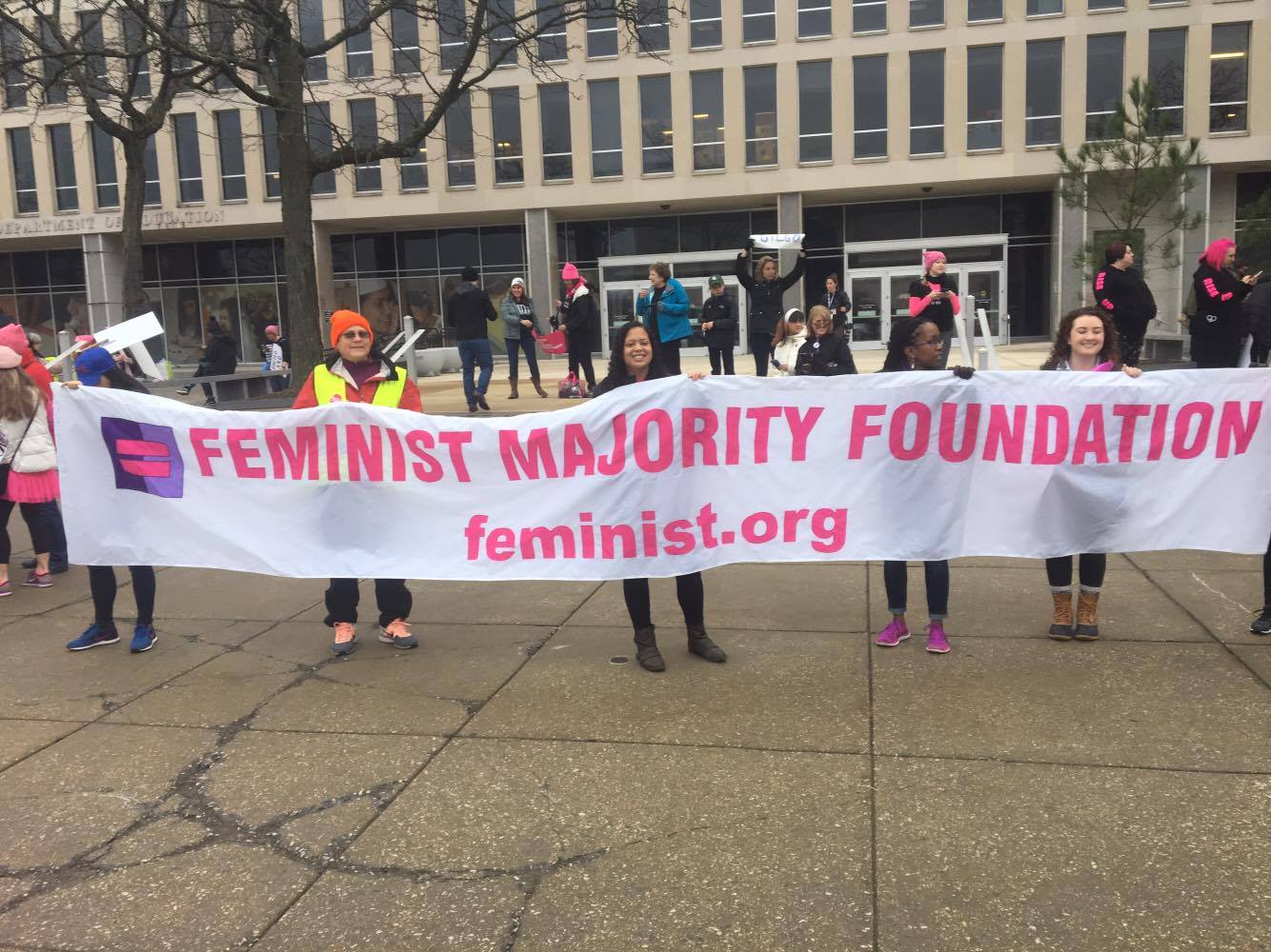 FMF Joins the Women's March on Washington - Feminist Majority Foundation